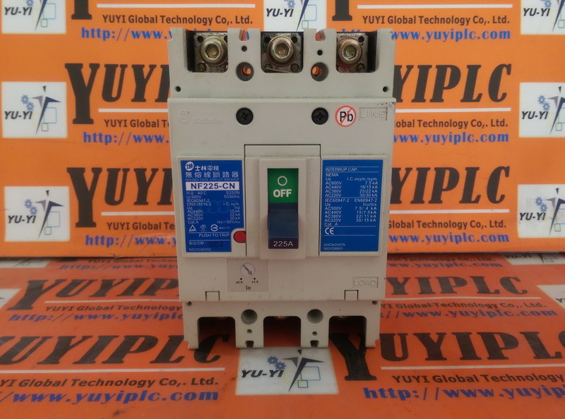SHIHLIN NF225-CN MOLDED CASE CIRCUIT BREAKER - PLC DCS SERVO Control MOTOR POWER SUPPLY IPC ROBOT
